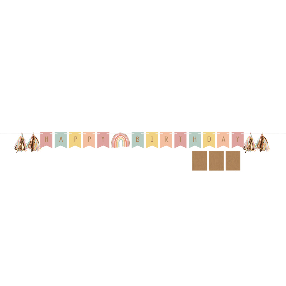 Boho Rainbow Custom Banner – The Party Place