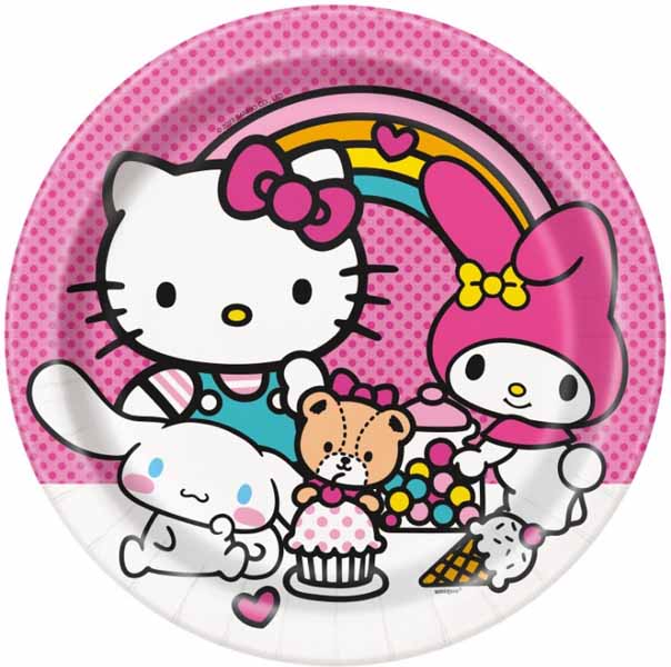 Hello Kitty Dinner Plates – The Party Place